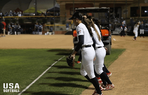Team Usa Outfield GIF by USA Softball - Find & Share on GIPHY