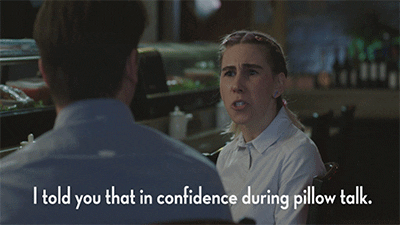 Told You That In Confidence GIFs - Get the best GIF on GIPHY