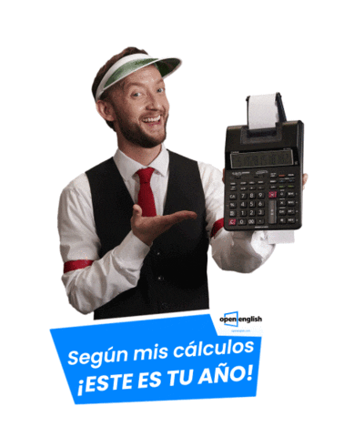 Ingles Contador Sticker by Open English for iOS & Android | GIPHY