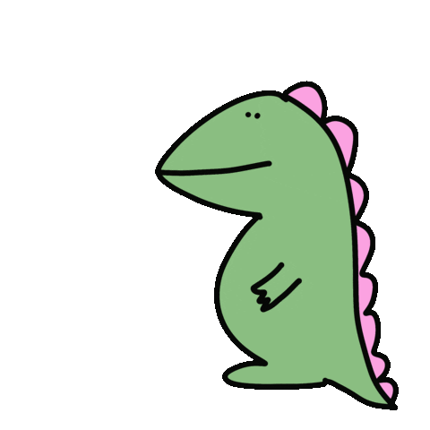 T-Rex Dinosaur Sticker by てんりちゃん for iOS & Android | GIPHY