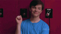 Chris Colfer Smile Gif