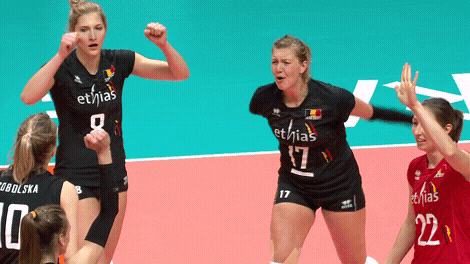 Celebrate Lets Go GIF by Volleyball World - Find & Share on GIPHY