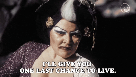 Ill-give-you-one-last-chance-to-live GIFs - Get the best GIF on GIPHY