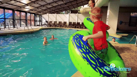 Jumping Water Park GIF by The Breakers Resort - Find & Share on GIPHY