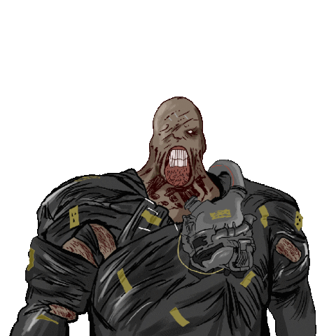 Angry Resident Evil Sticker by Henry Fernando Naven for iOS & Android ...