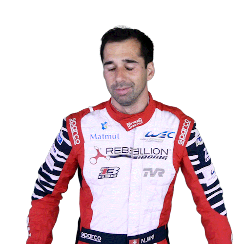 Fia Wec Jani Sticker by Rebellion Racing for iOS & Android | GIPHY