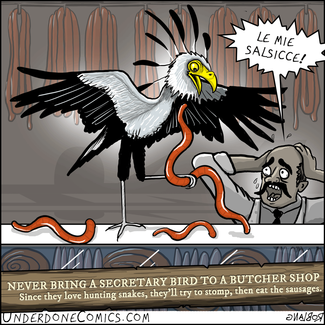 Endangered Species Food GIF by Underdone Comics - Find & Share on GIPHY