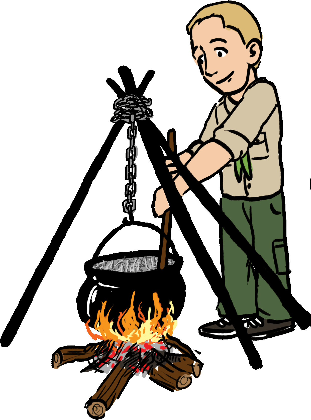 Scout Scouting Sticker by Magyar Cserkészszövetség for iOS & Android ...