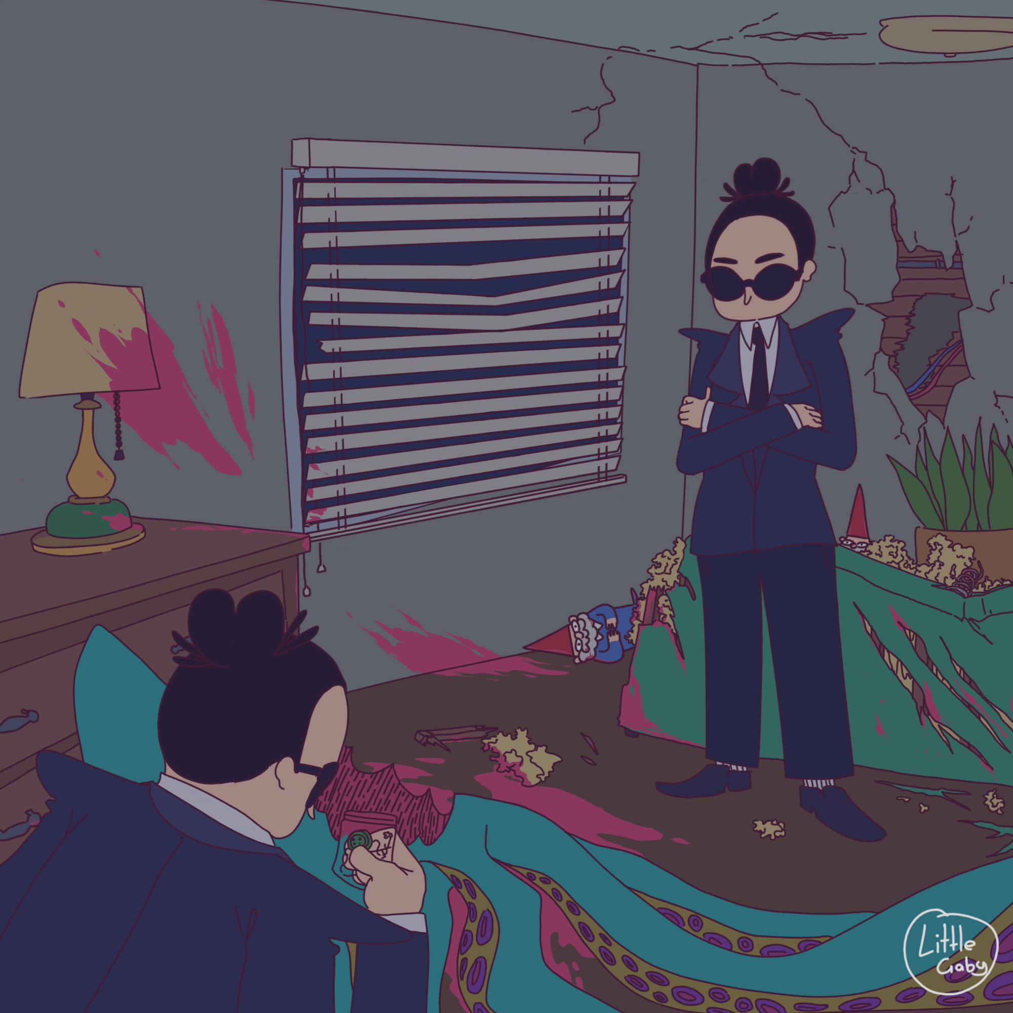Crime Scene Drama GIF by Little Gaby - Find & Share on GIPHY