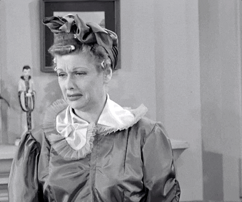 I Love Lucy Crying GIF by CBS All Access - Find & Share on GIPHY
