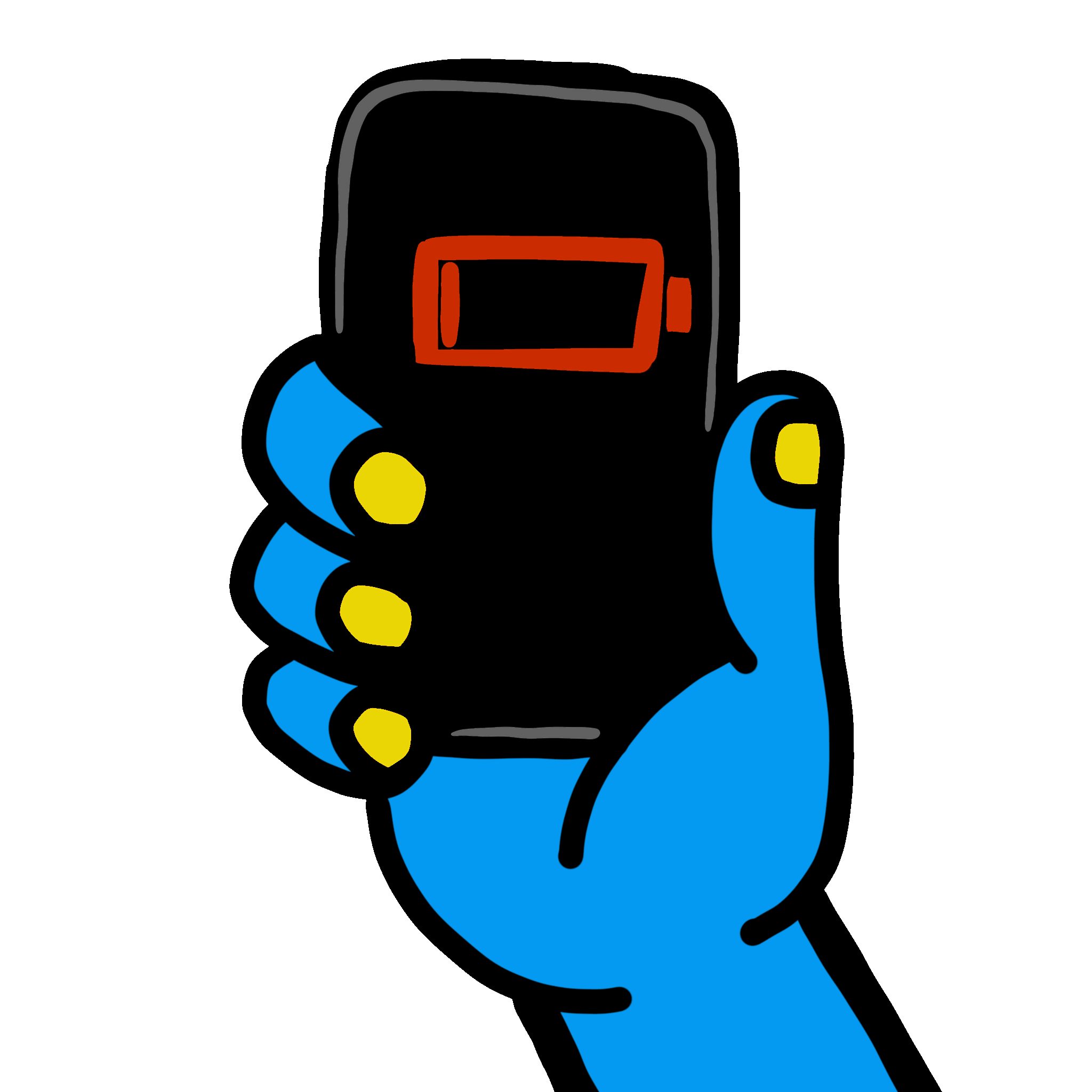 Low Battery Sticker by Darién Sánchez for iOS & Android | GIPHY
