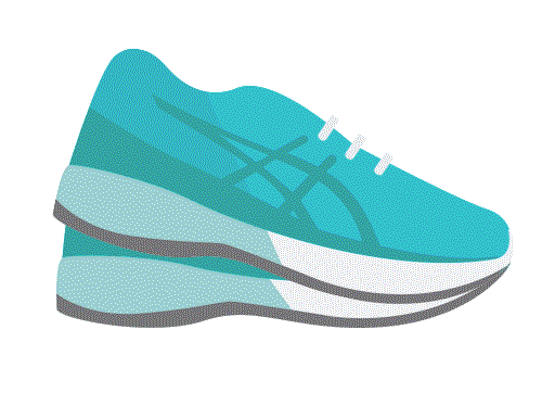 Run Running Sticker by ASICS for iOS & Android | GIPHY