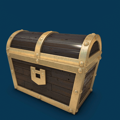 Glow Treasure Chest GIF by gfaught - Find & Share on GIPHY