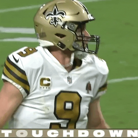 Drew Brees Brees GIF by New Orleans Saints - Find & Share on GIPHY
