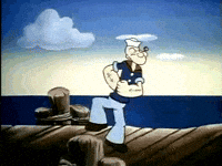 Popeye Spinach Gif