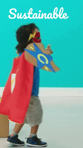 Super Hero Recycle GIF by thecenturybaby - Find & Share on GIPHY
