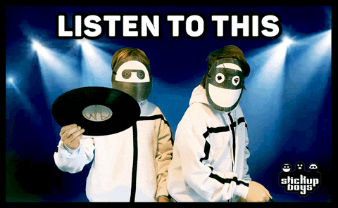 Listen To This GIF by Stick Up Music - Find & Share on GIPHY