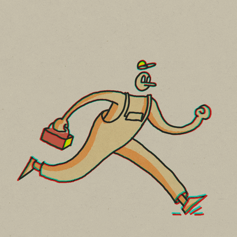 Animation Running GIF by ATZGEREI - Find & Share on GIPHY