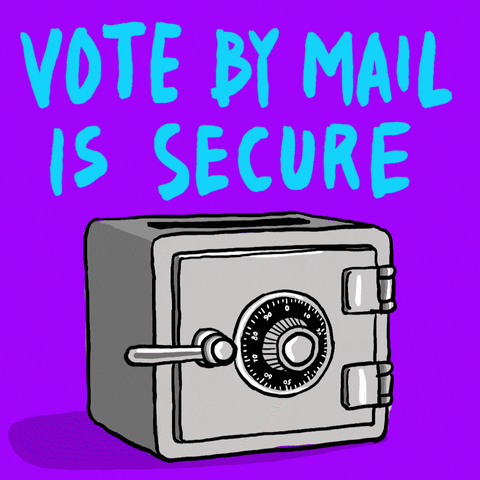 Voting By Mail Is Secure GIFs - Get the best GIF on GIPHY