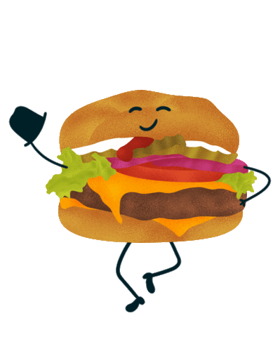Dance Burger Sticker by Wendy's República Dominicana for iOS & Android ...