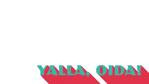 Yalla Oida Sticker by Habibi&Hawara for iOS & Android | GIPHY
