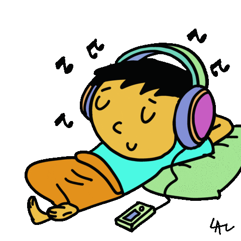 Listening To Music Gif
