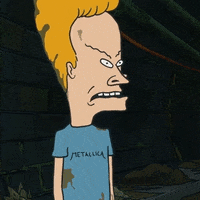 Beavis And Butthead Headbang Gif