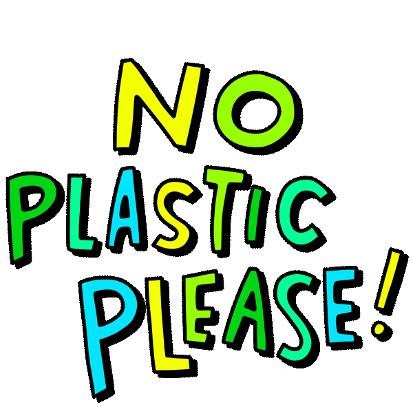 Pollution Plastic Free Sticker by Sarah The Palmer for iOS & Android ...