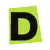 Animated Letter D Gif