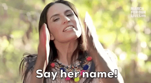 Her Name GIFs - Get the best GIF on GIPHY