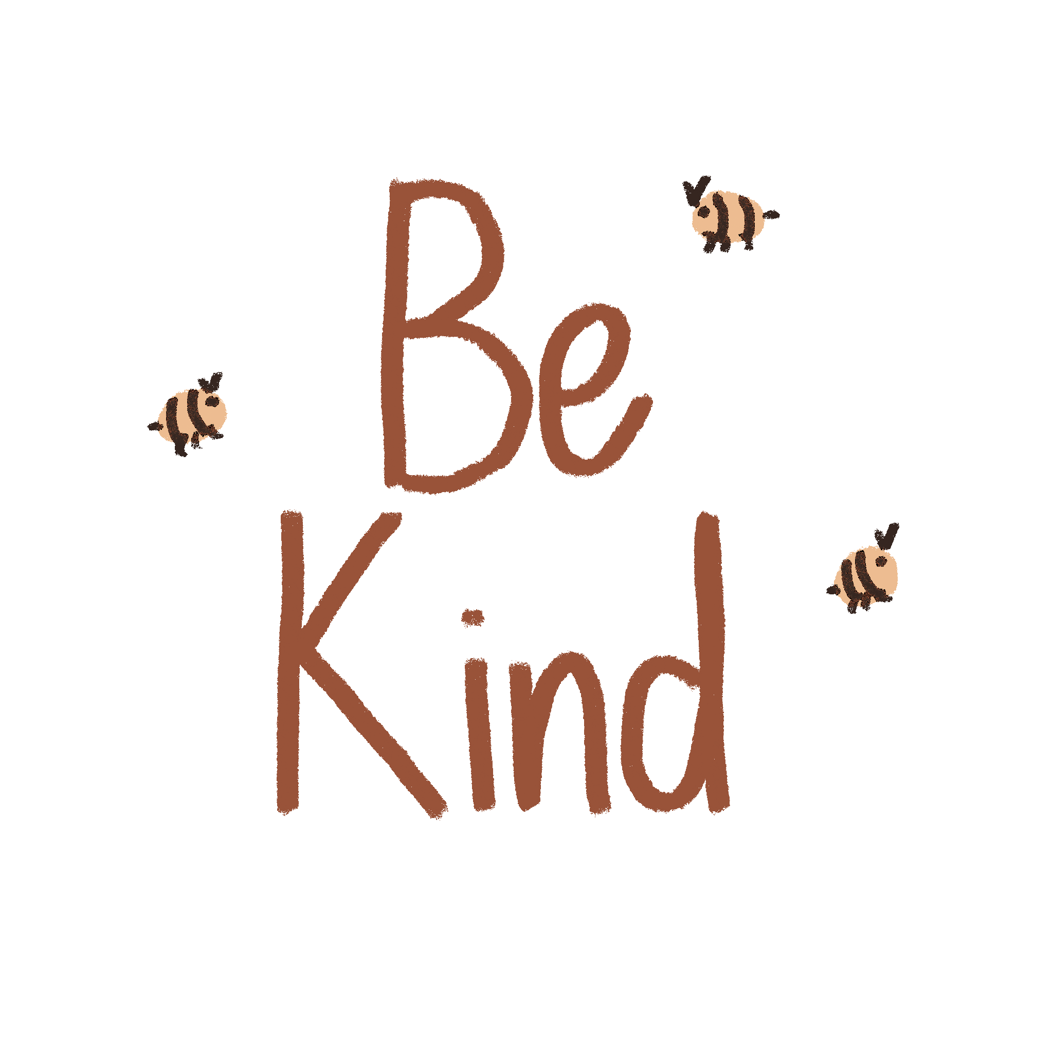Be Kind Love Sticker by Lost Lily for iOS & Android | GIPHY