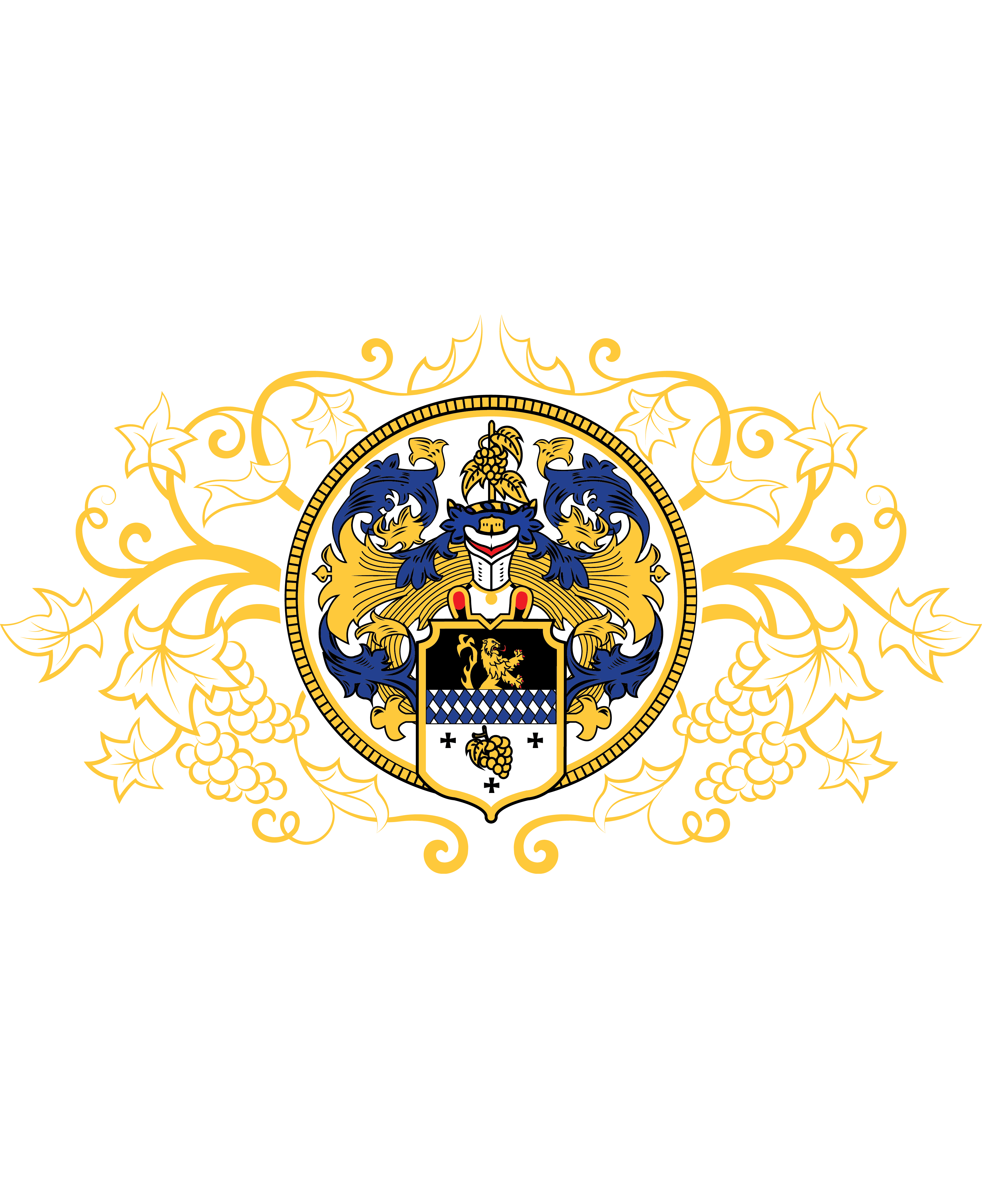 Crest Winery Sticker by Weingut_Dhom for iOS & Android | GIPHY