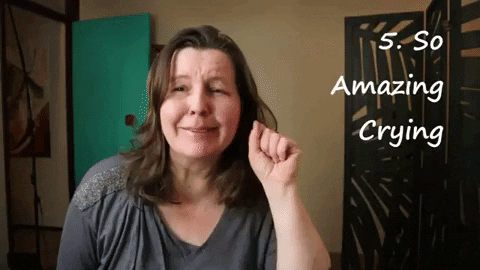 Crying Happy Tears Gif