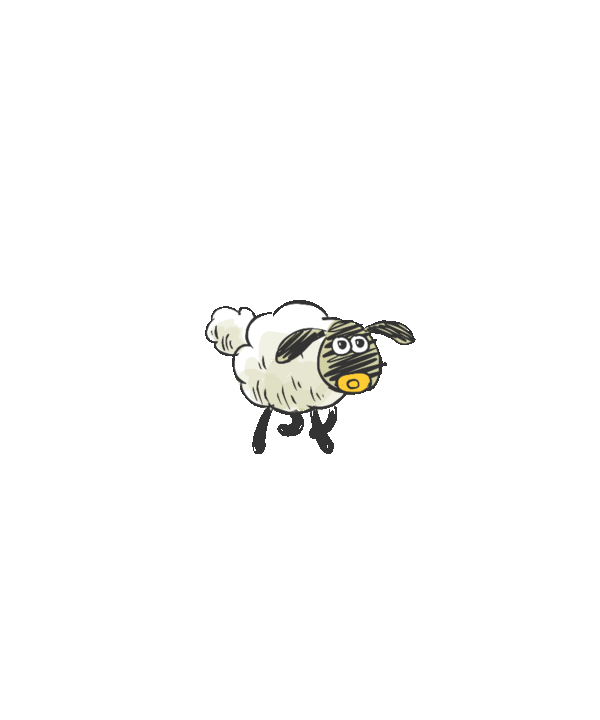 Happy Shaun The Sheep Sticker by Aardman Animations for iOS & Android ...