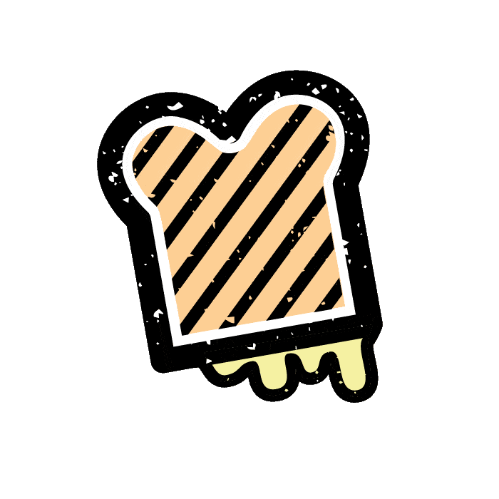 Happy Tosti Sticker for iOS & Android | GIPHY