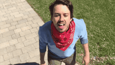 New trending GIF tagged pizza catch mouth via… | Trending Gifs