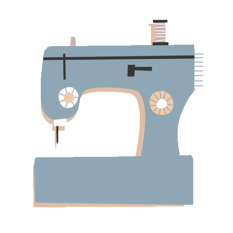 Sew Sewing Machine Sticker by Original Botties for iOS & Android | GIPHY