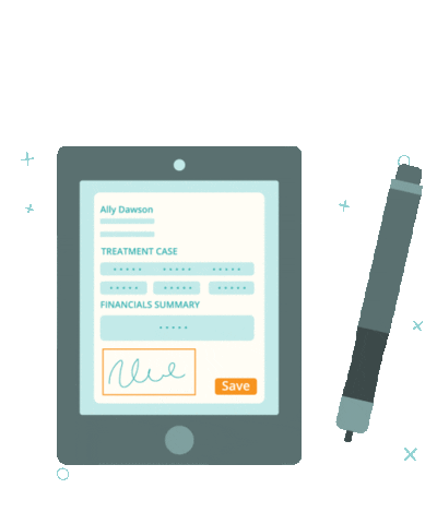 Paperless Dental Forms Sticker by YAPI for iOS & Android | GIPHY