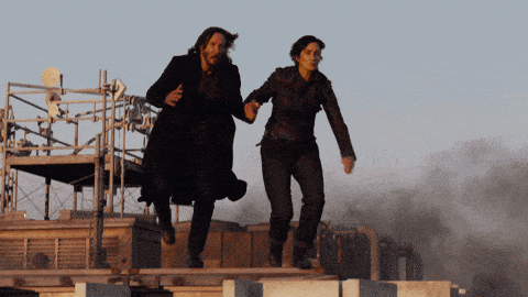 Jumping Keanu Reeves GIF by The Matrix - Find & Share on GIPHY