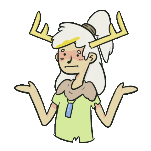 Idk Sticker for iOS & Android | GIPHY