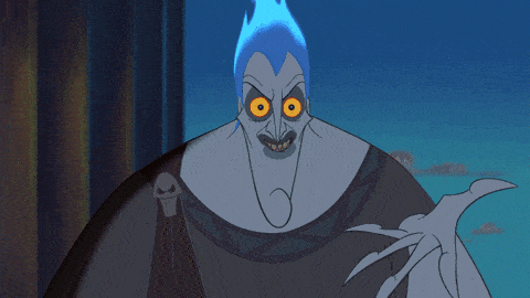 Disney Hades Angry