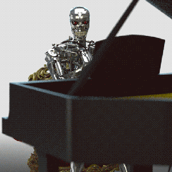 T-800 Terminator GIF by Scott Gelber - Find & Share on GIPHY