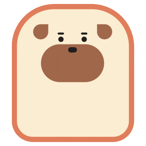 Dog Raised Eyebrows Sticker by Vanillapup for iOS & Android | GIPHY