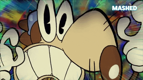 Cuphead: Baby, There's A Rat Outside by Mashed | GIPHY