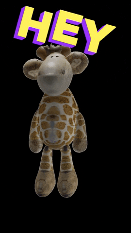 Waving Giraffe GIFs - Get the best GIF on GIPHY