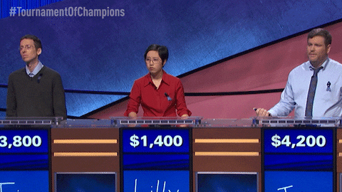 Tournament Of Champions Contestants GIF by Jeopardy! - Find & Share on ...