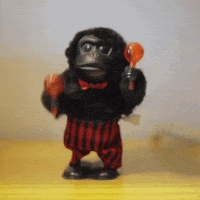 Dancing Chimp Gif
