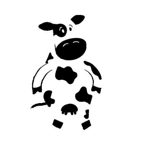 Dairy Cow Sticker by Milk Moovement for iOS & Android | GIPHY