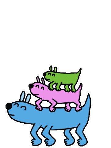 Happy Dog Day Sticker for iOS & Android | GIPHY