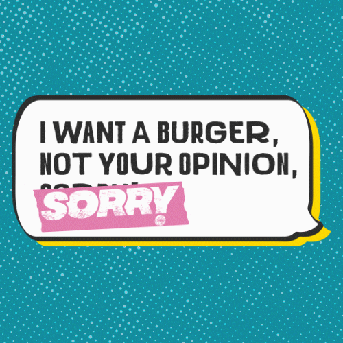 Sorryburger GIFs - Find & Share on GIPHY